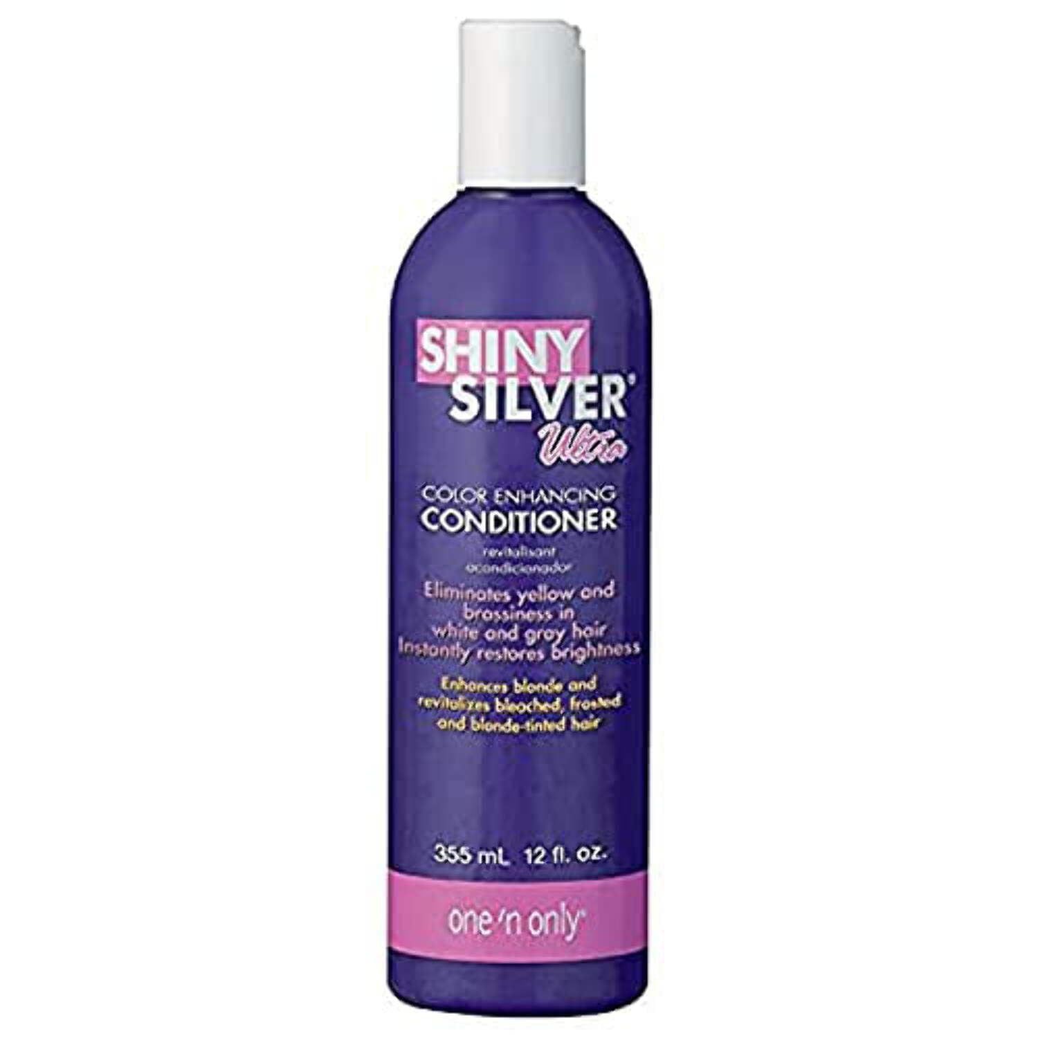 One n Only Shiny Silver Ultra Conditioner 12 oz, Restores Brightness ...