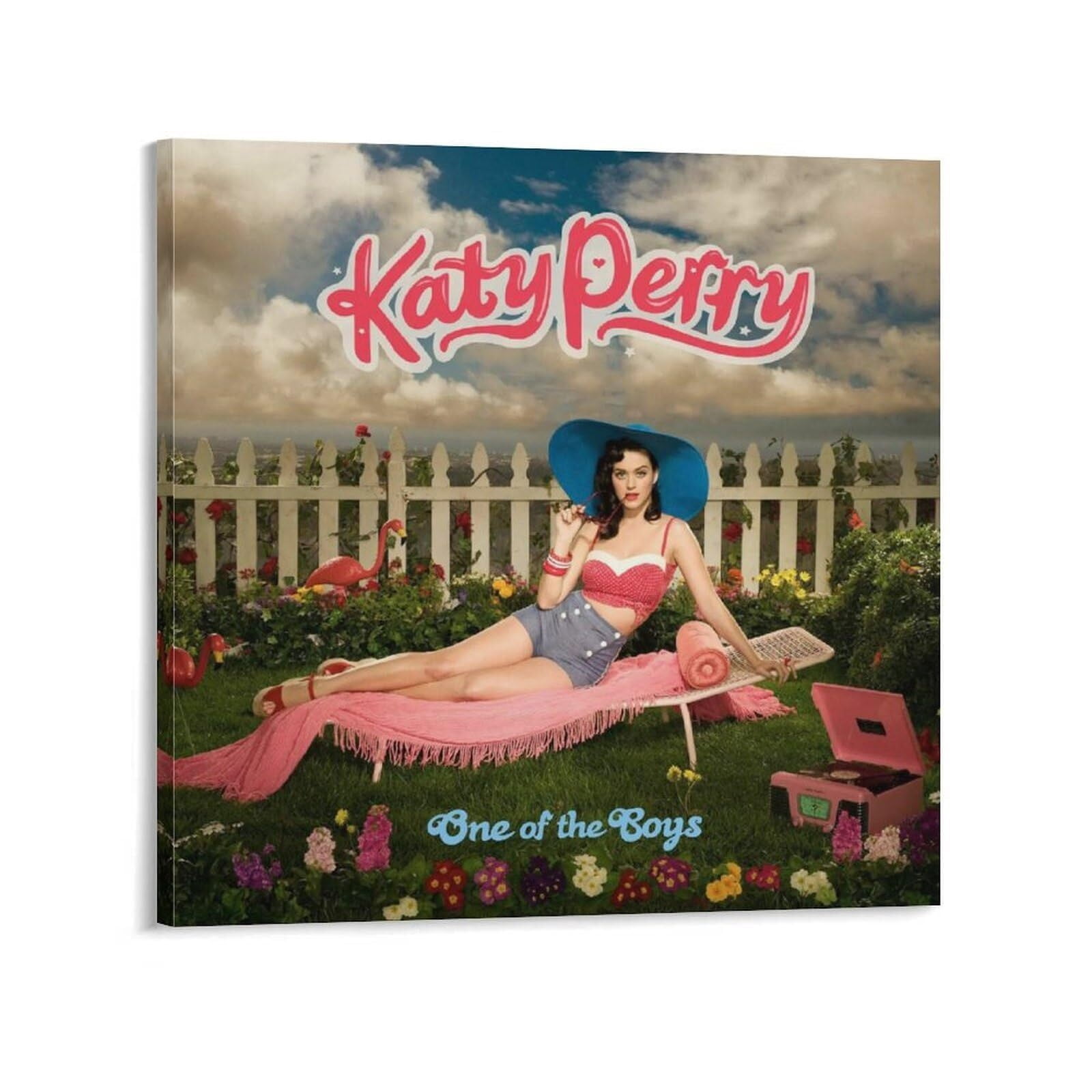 One of The Boys Katy Perry Canvas Poster Wall Decorative Art Painting ...