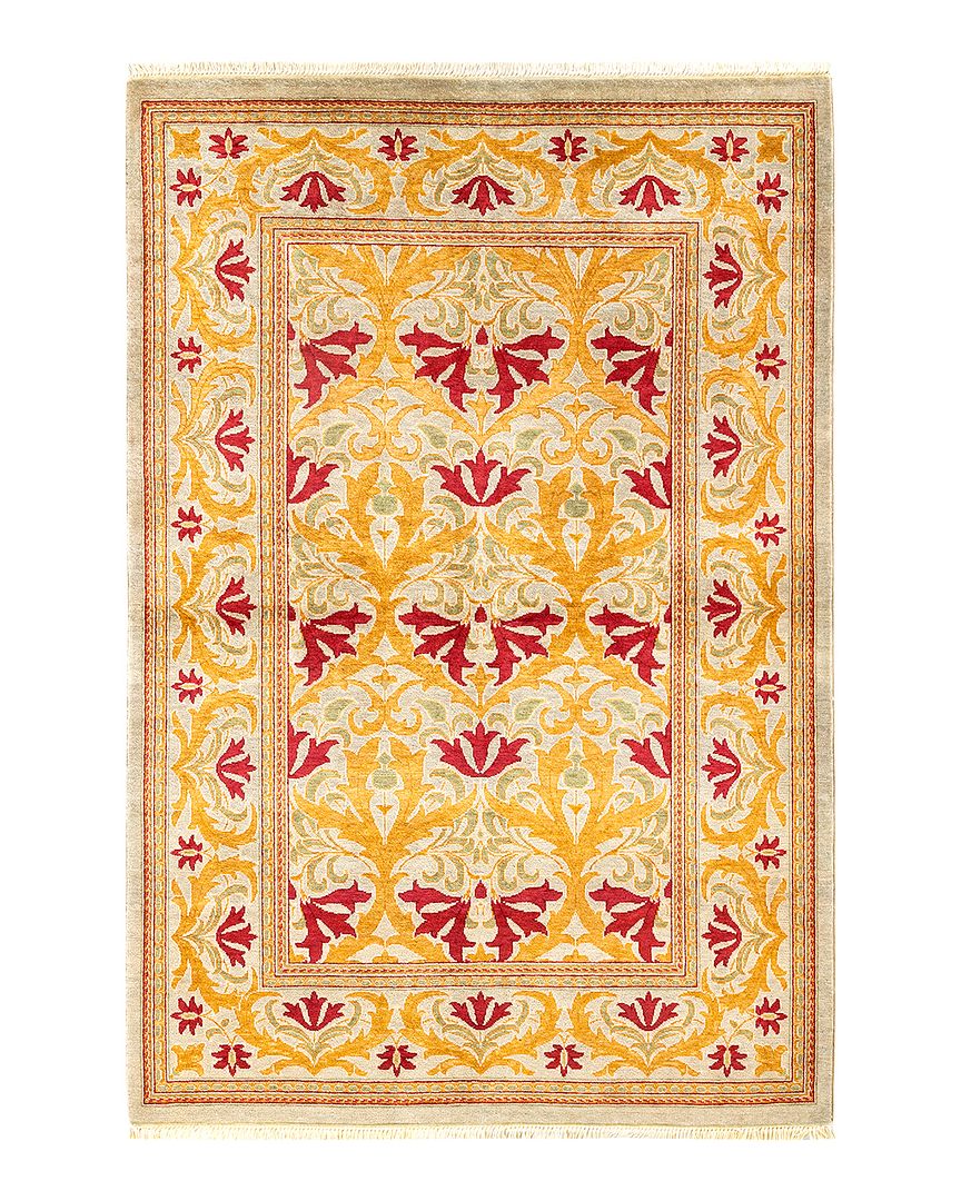 Hand-tufted Wool Ivory Transitional Floral Modern Naiin Rug - Walmart.com