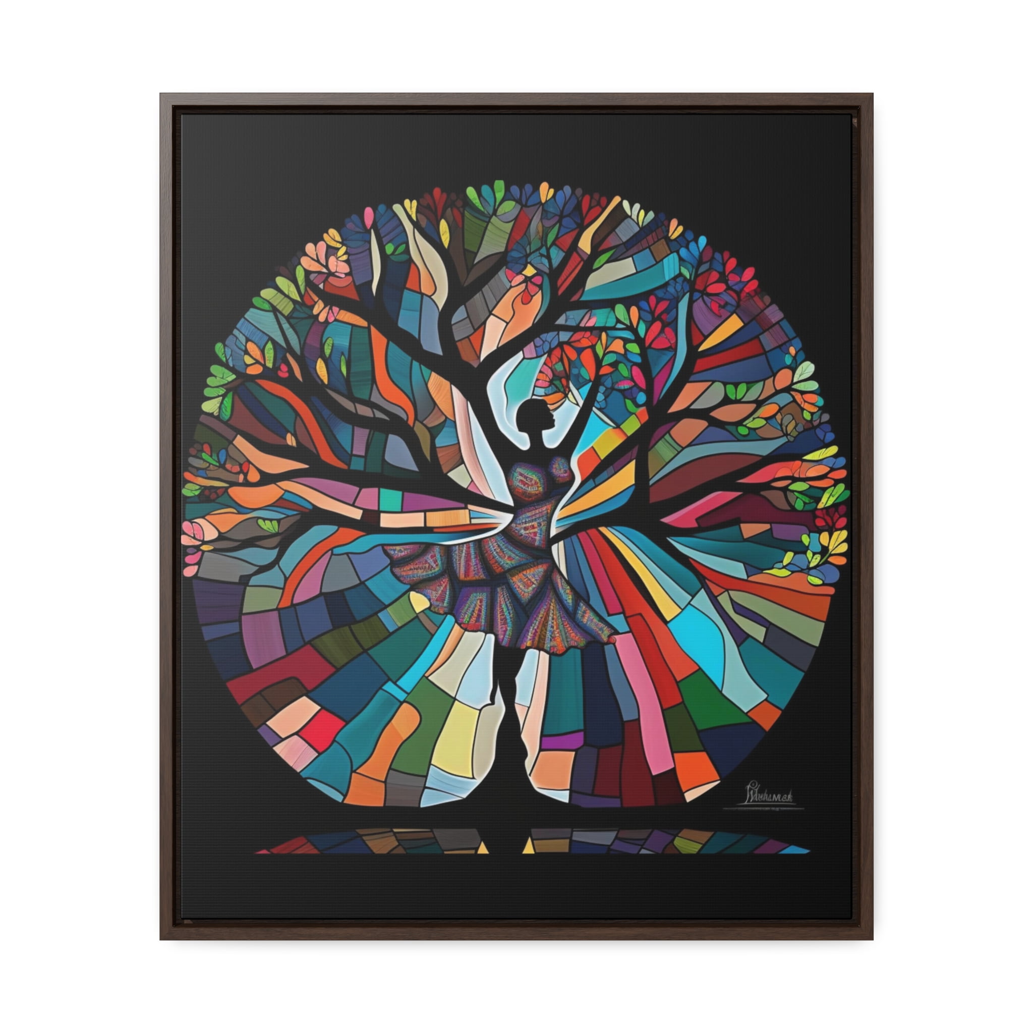 One of a Kind Tree of Life Gallery Canvas Vertical Frame - Walmart.com