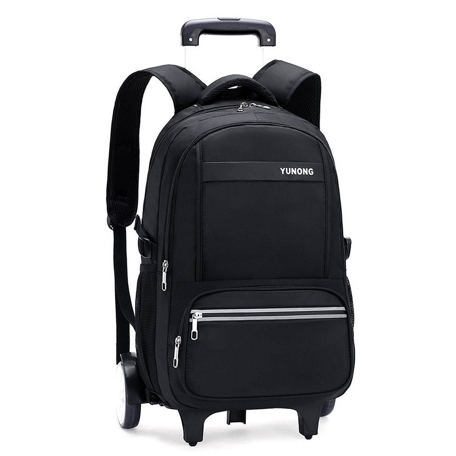 One-piece delivery natural fish trolley schoolbag large capacity six ...