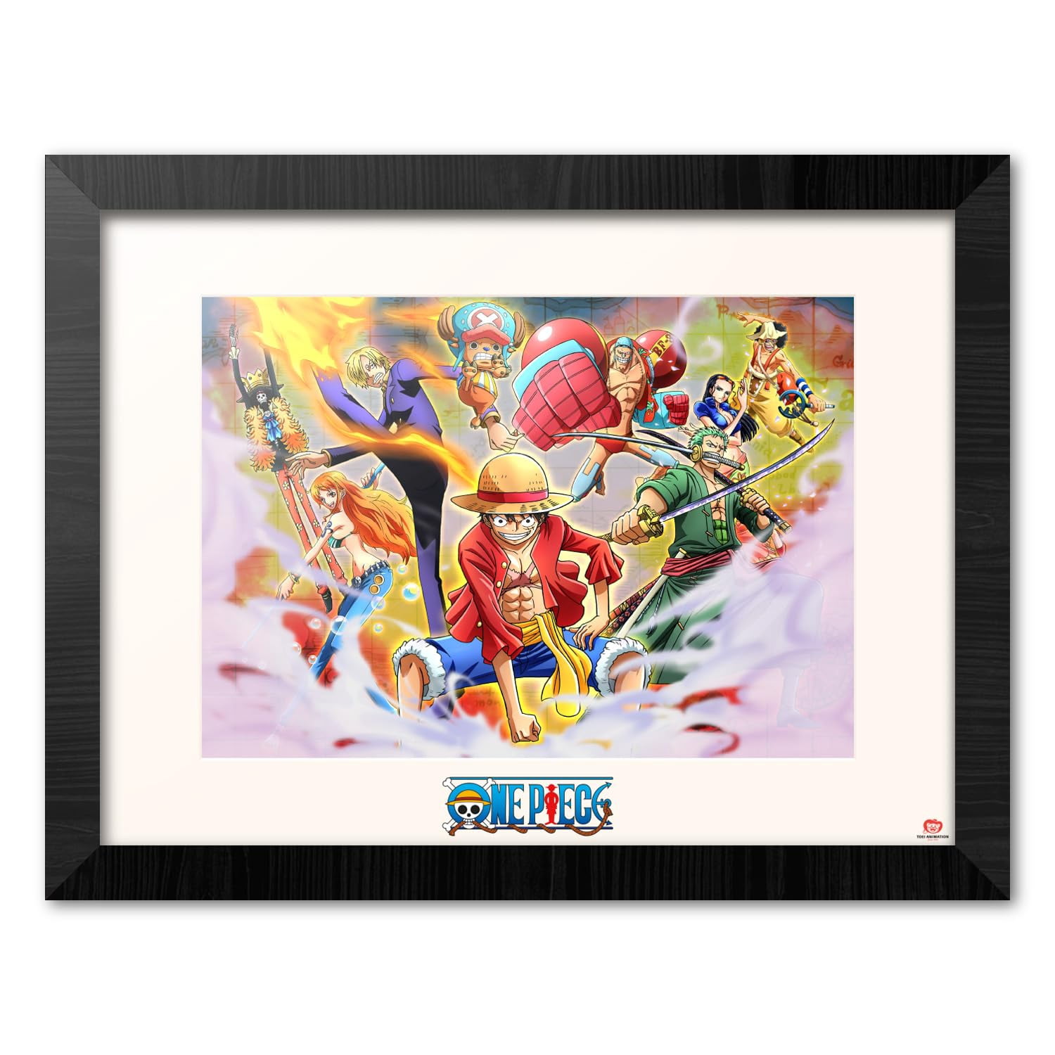 One piece - fish man island - collector print '30x40cm' - Walmart.com