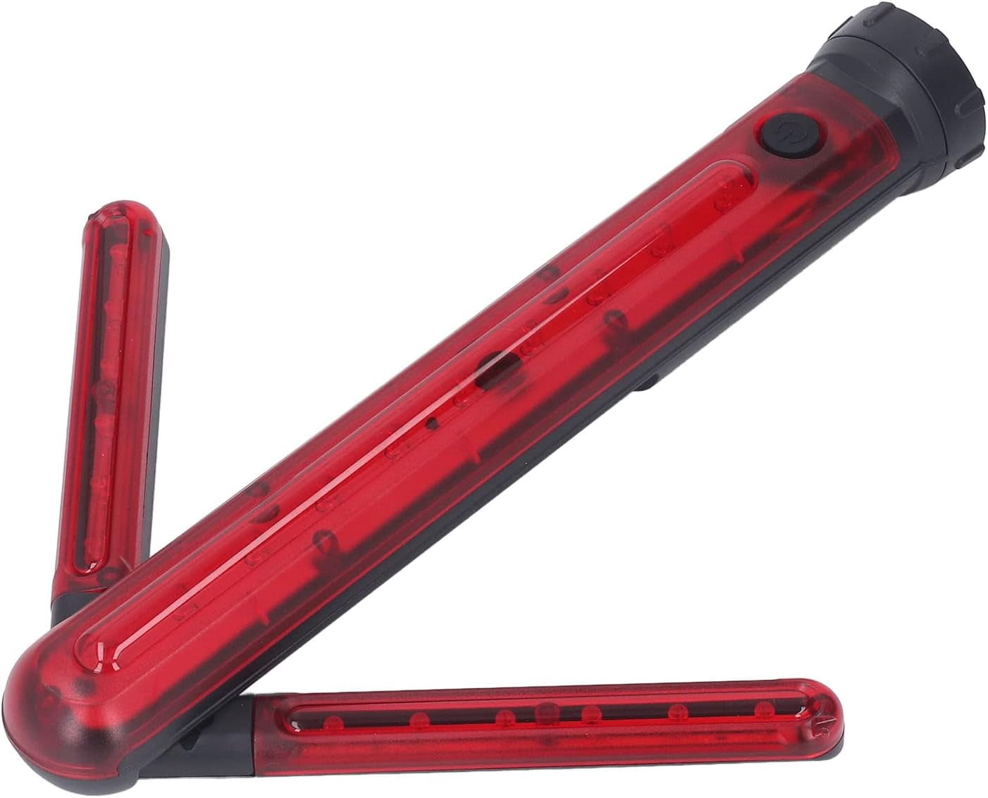 One piece portable arrow safety light set, handheld red arrow LED ...