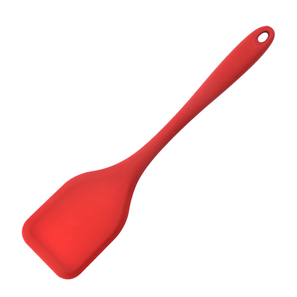 One-piece silicone spatula kitchen cooking spatula non-stick kitchen ...