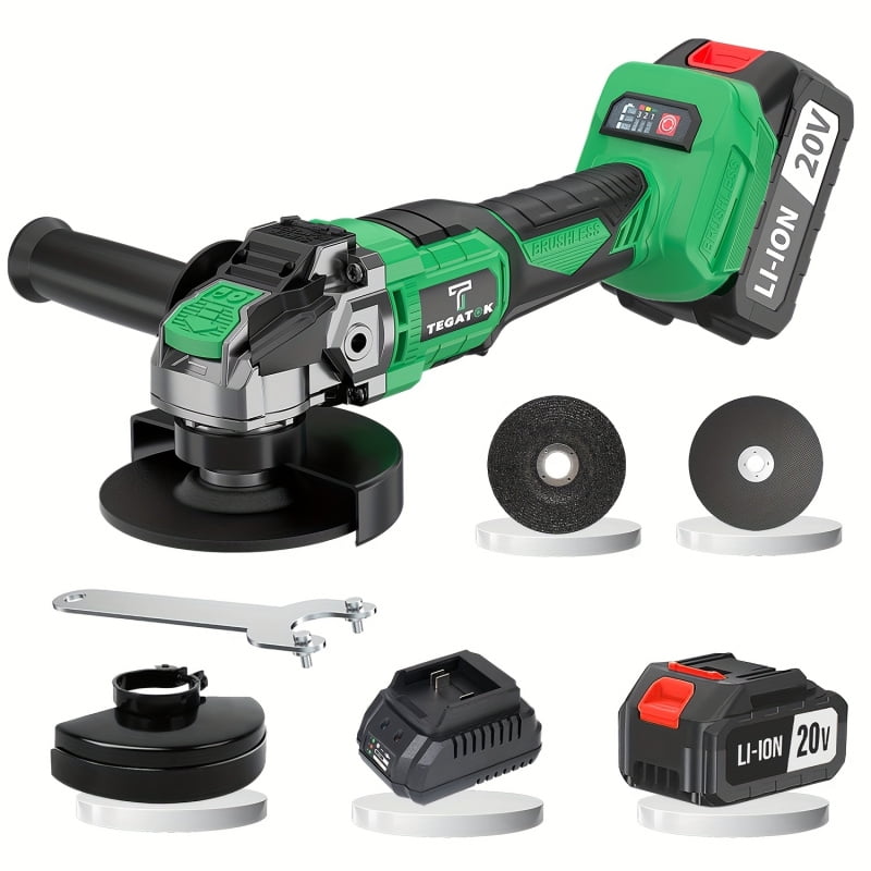 One set of Tegatok 12V Angle grinder, 19,500 RPM electric polishing ...