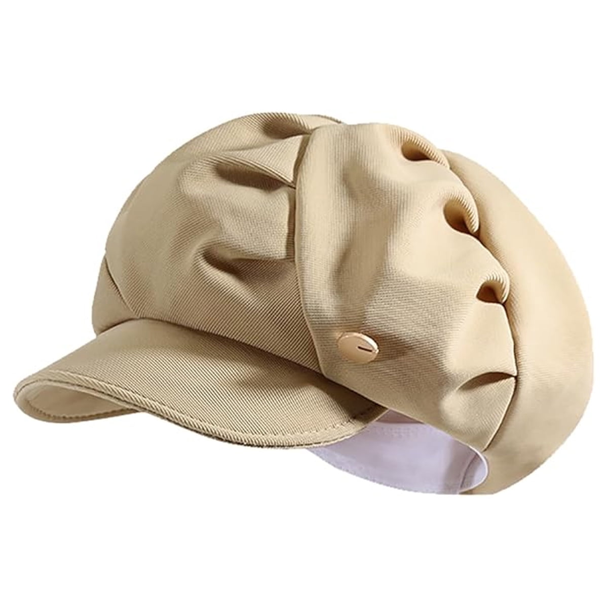 One-size-fits-more Beret Hat;Vintage Pleated Octagonal Hat;Chic French ...