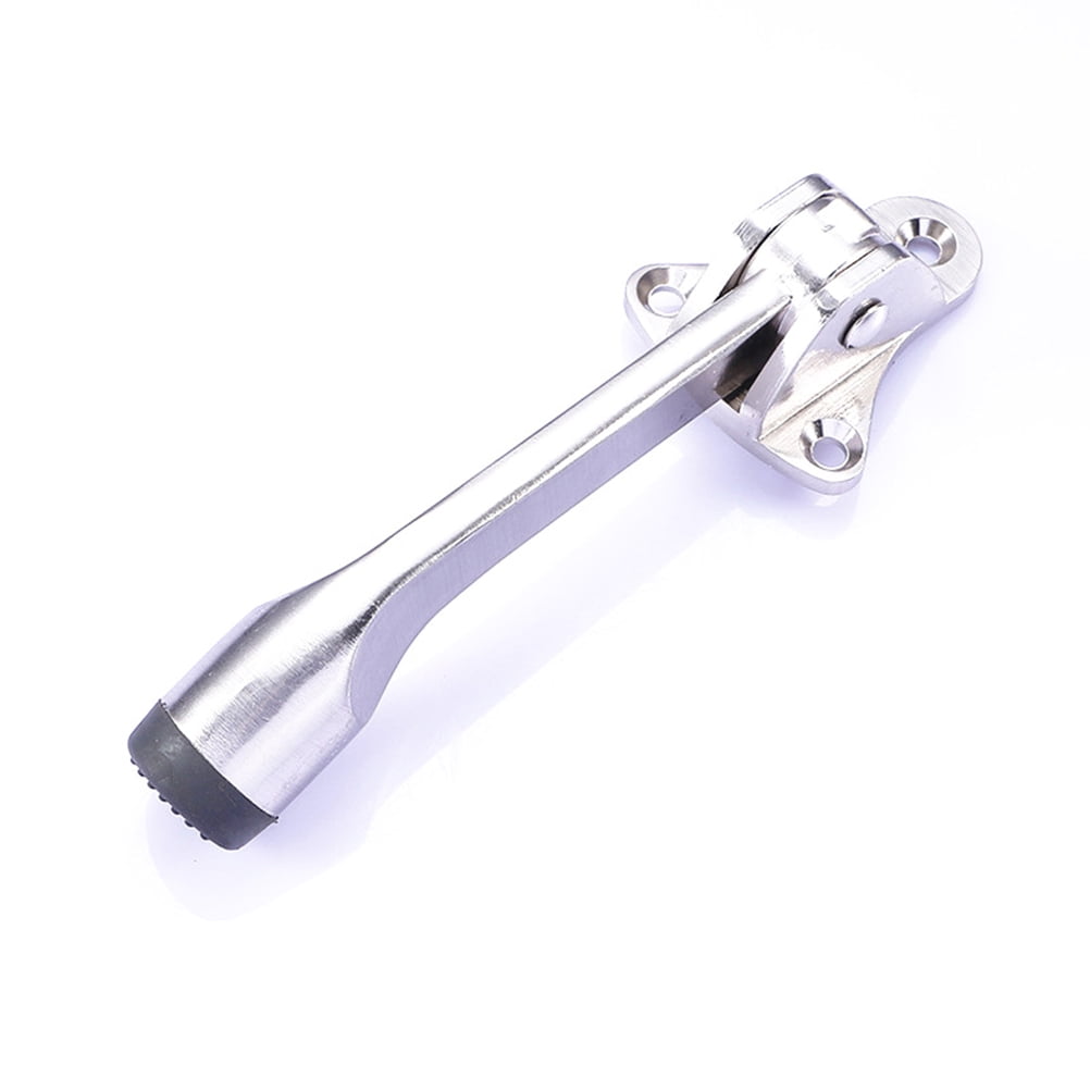 One-touch Door Stop Semi-automatic Door Stopper Zinc Alloy Doorstop ...
