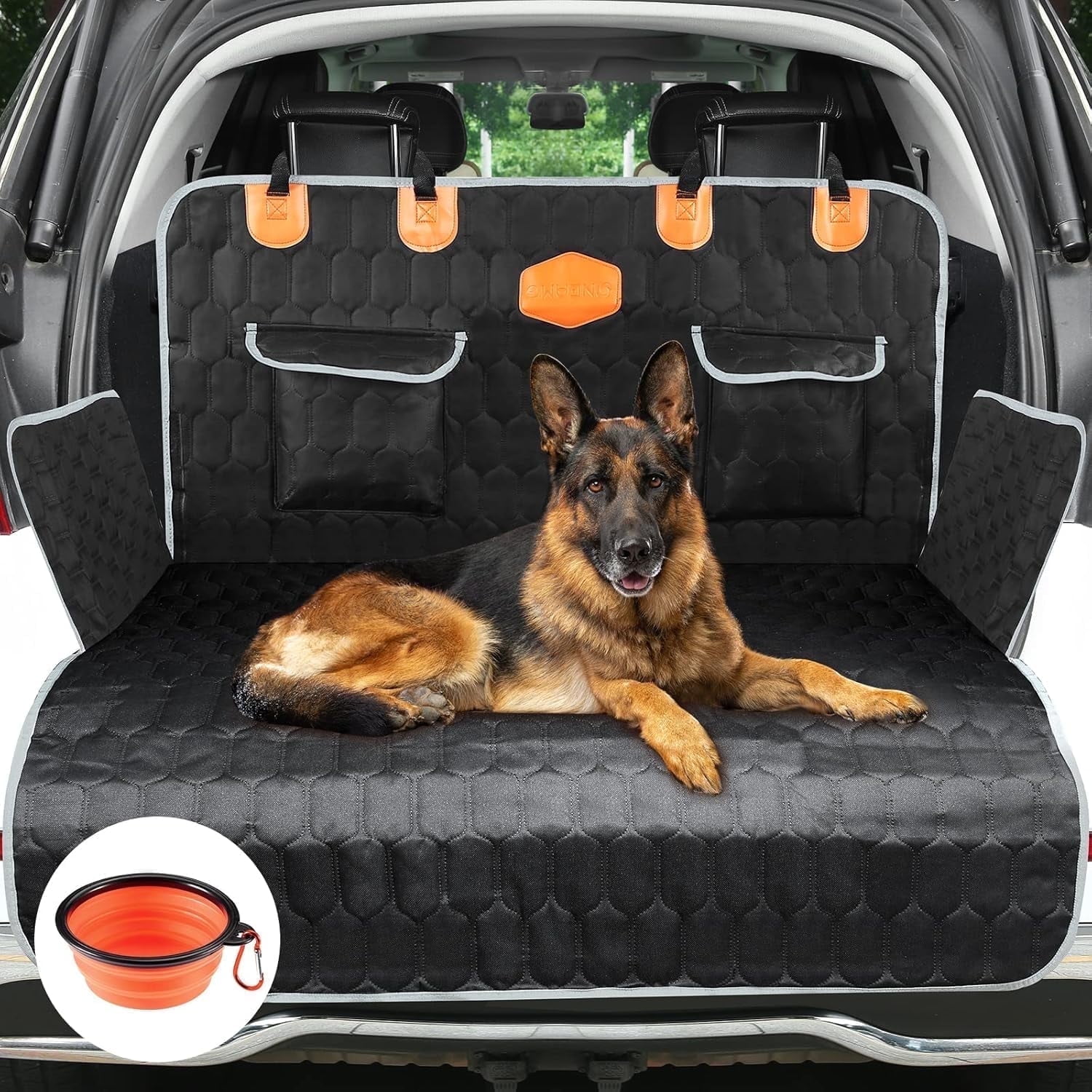 "OneAmg Dog Car Trunk Protector, Waterproof Mat for SUVs, Trucks ...