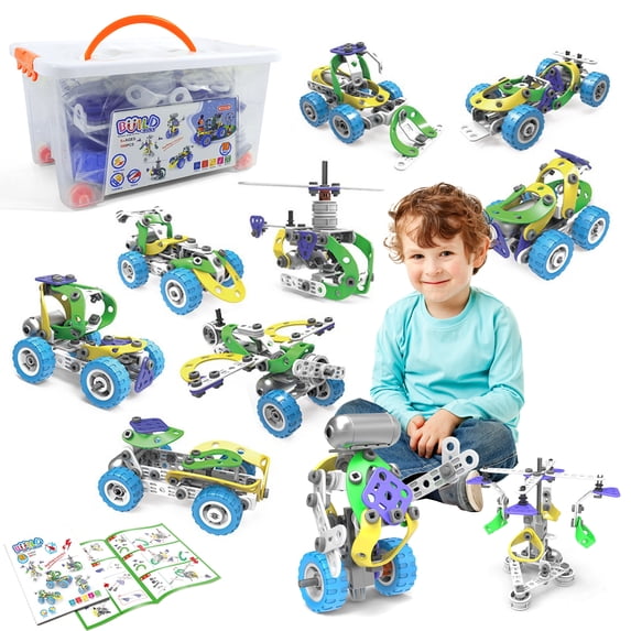OneAndes Educational Building Toys STEM Learning Kit, 10 in 1 ...