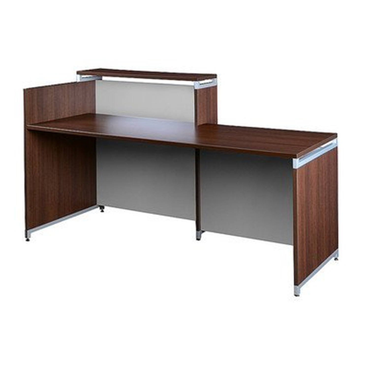 OneDesk Reception Desk Shell- Java - Walmart.com