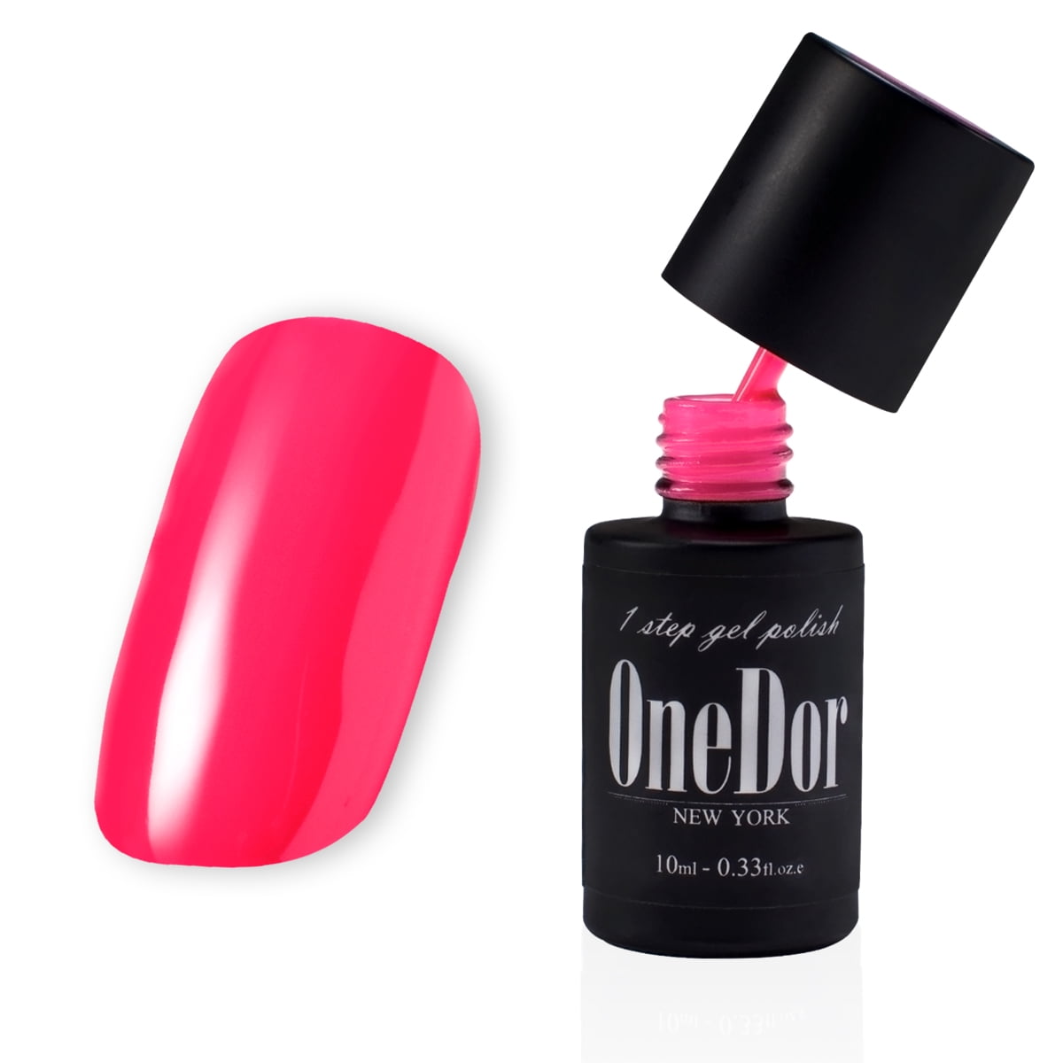 OneDor One Step Gel Polish UV Led Cured Required Soak Off Nail Polish ...