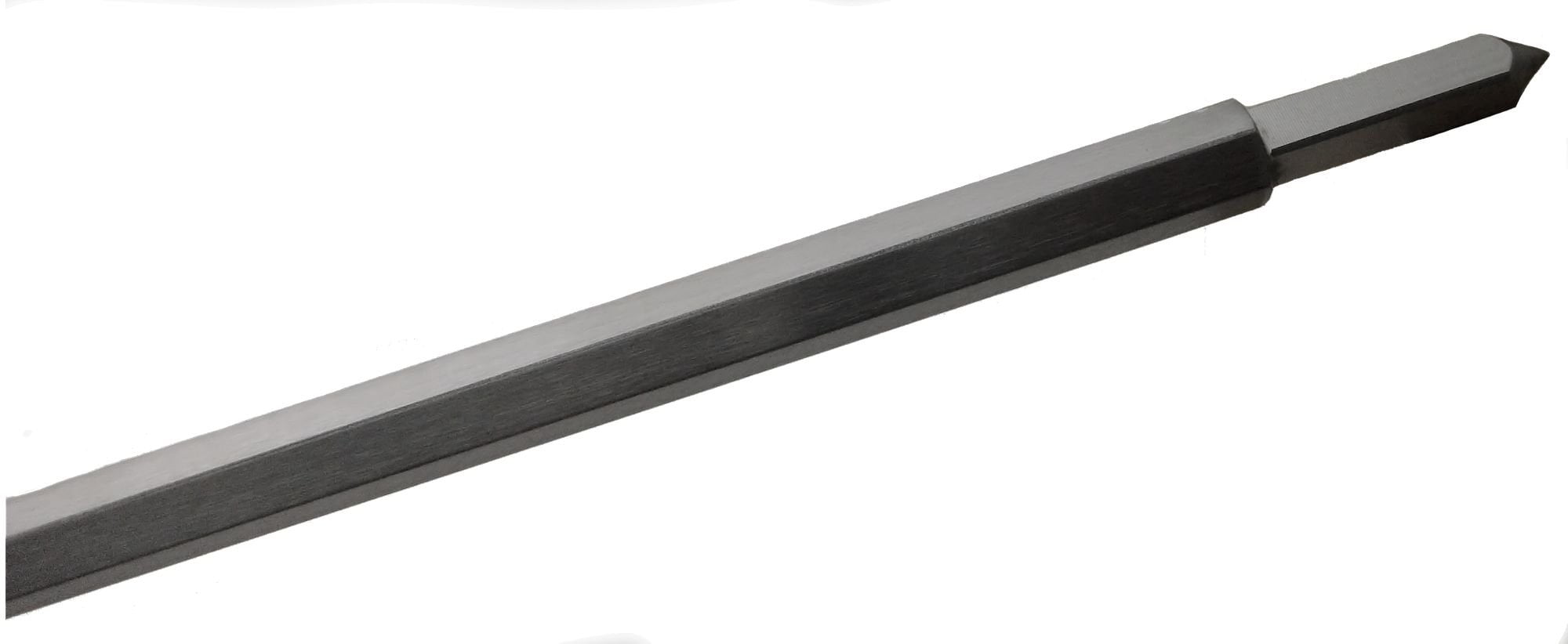 OneGrill 45 Inch x 1/2 Inch Hexagon Chrome Steel Rotisserie Spit Rod W ...