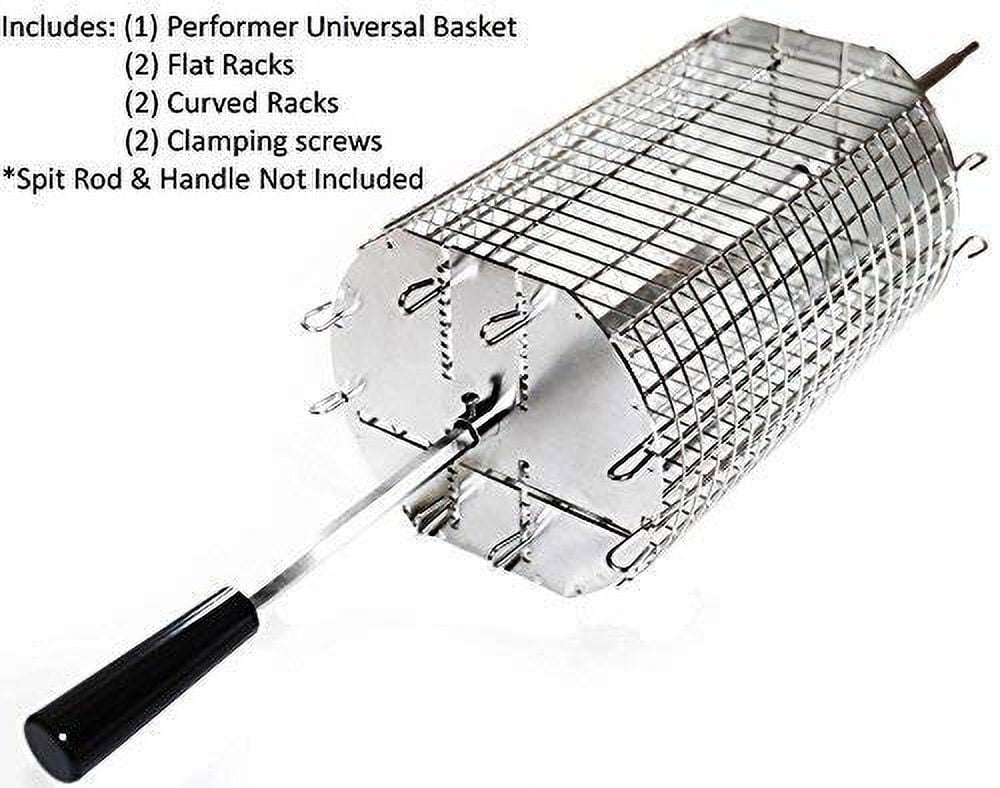 OneGrill Performer Series Universal Fit Grill Rotisserie Spit Rod ...