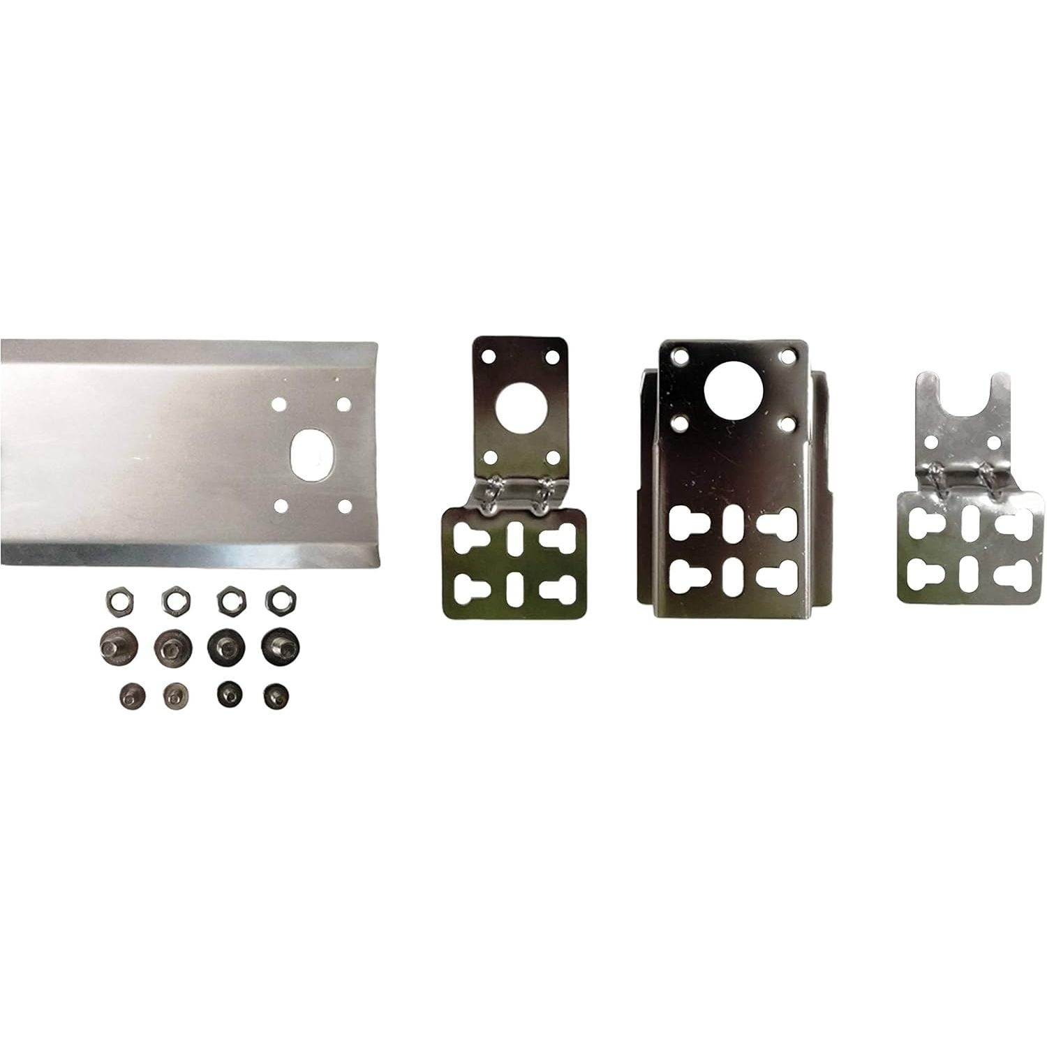 OneGrill Stainless Steel Universal Style Grill Rotisserie Mounting ...