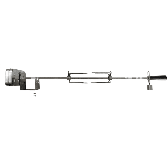 OneGrill Weber Fit Stainless Steel Complete Grill Rotisserie Kit W ...