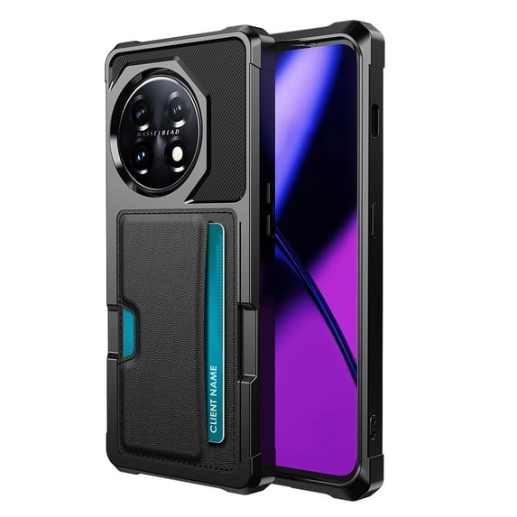 for OnePlus 11 Phone Case with Card Holder Wallet Shockproof RFID ...
