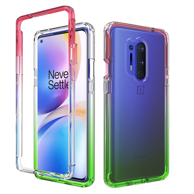 OnePlus 8 Pro Case, Kaesar Ultra Transparency Colorful Protective ...