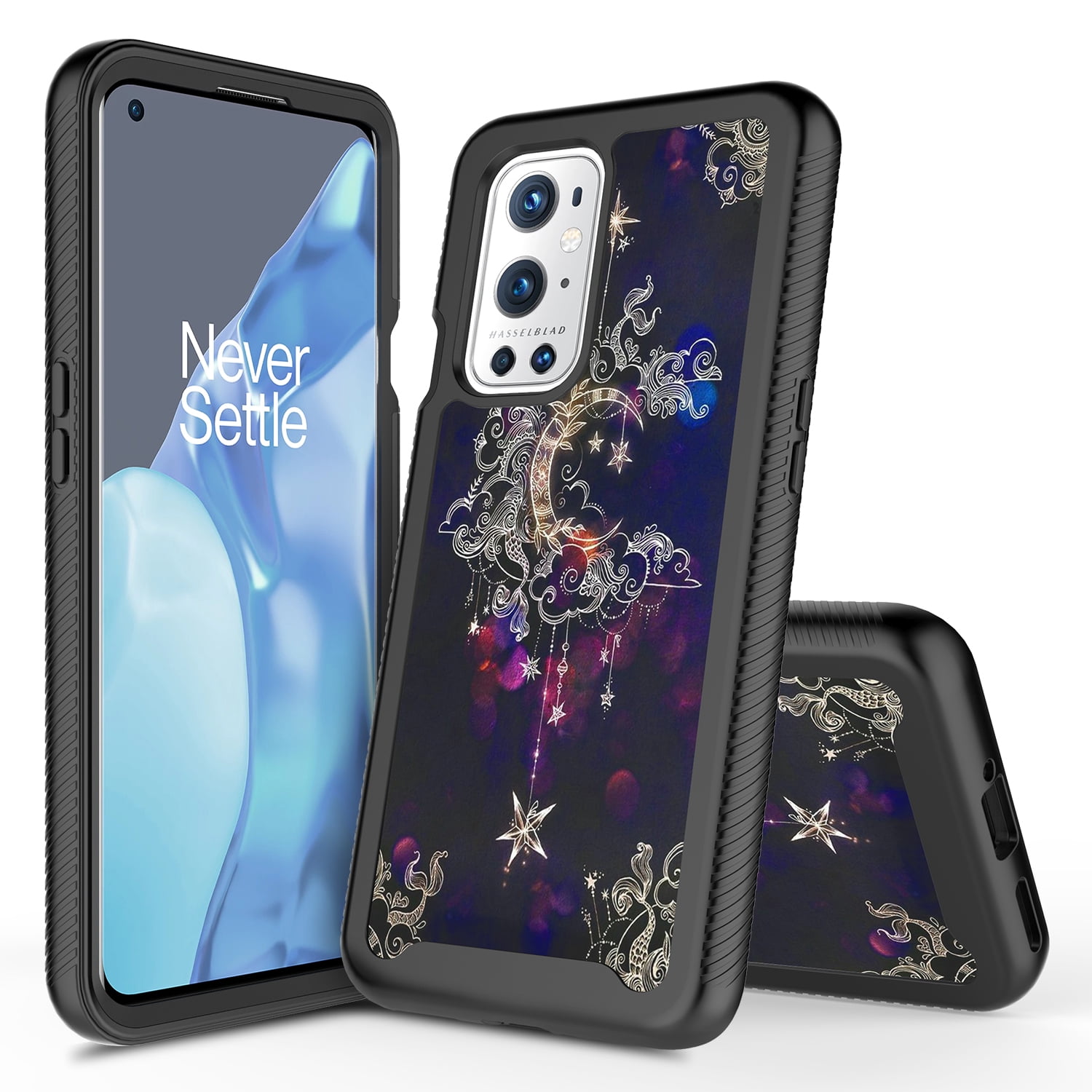 OnePlus 9 Pro 5G Case, Rosebono Hybrid Graphic Design Pattern Hard Back ...