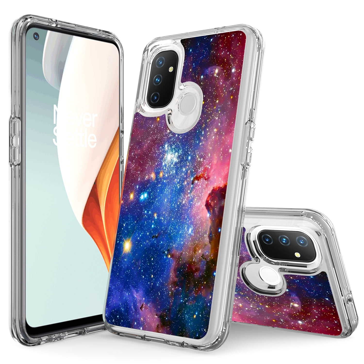 OnePlus Nord N10 5G Phone Case, Rosebono Hybrid Graphic Colorful ...