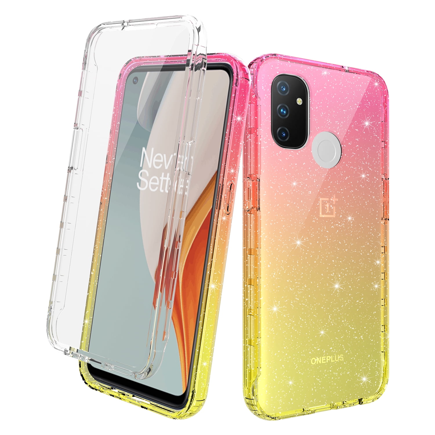 OnePlus Nord N100 Case With Built-in Screen Protector, Rosebono Hybrid ...