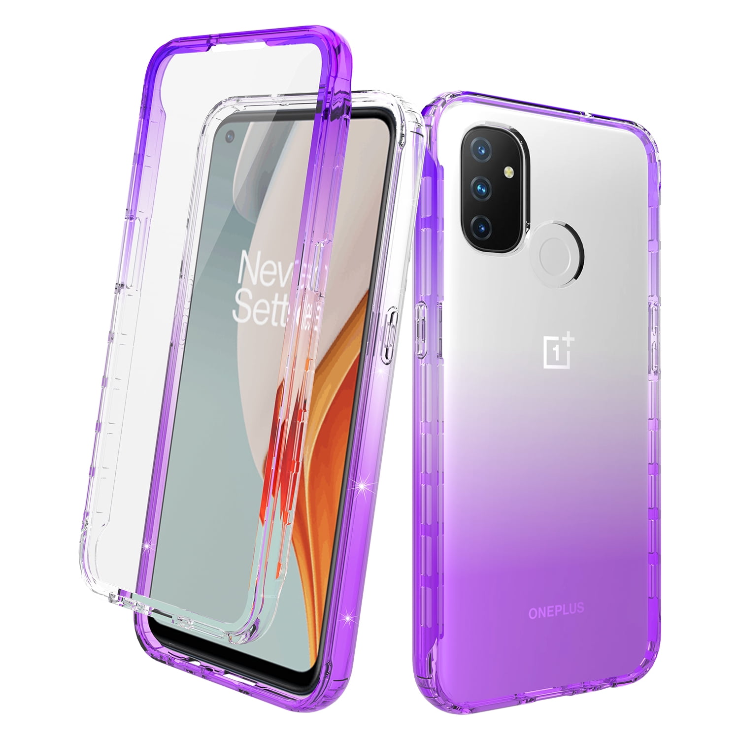 OnePlus Nord N100 Case With Built-in Screen Protector, Rosebono Hybrid ...