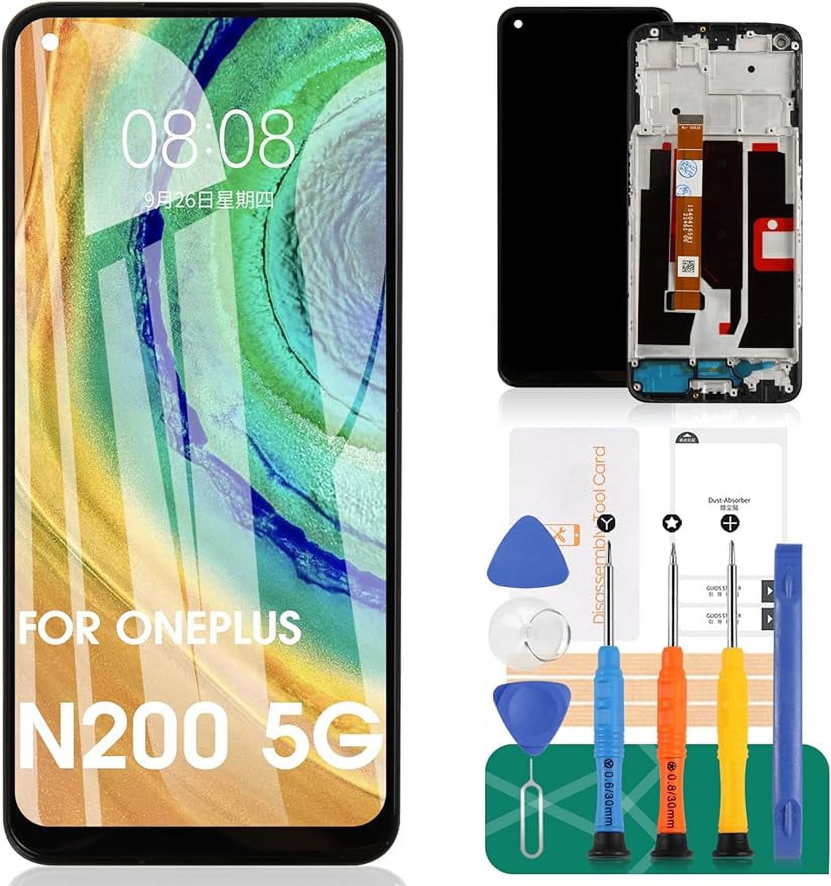 for OnePlus Nord N200 5G LCD Screen for OnePlus N200 5G Screen Replacement Nord N200 5G LCD ...