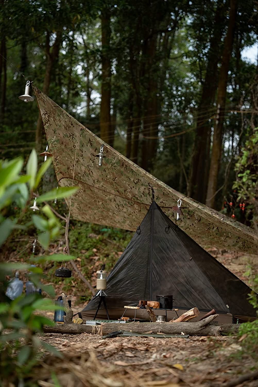 OneTigris Mesh Teepee Tent, Ultralight 1 Person Screen Room with ...