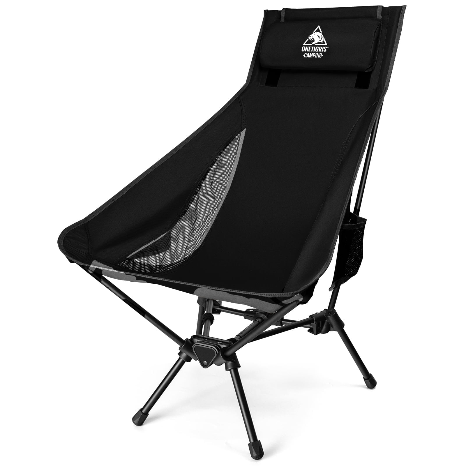 OneTigris Tigerblade High Back Camping Chair with Pillow Design ...