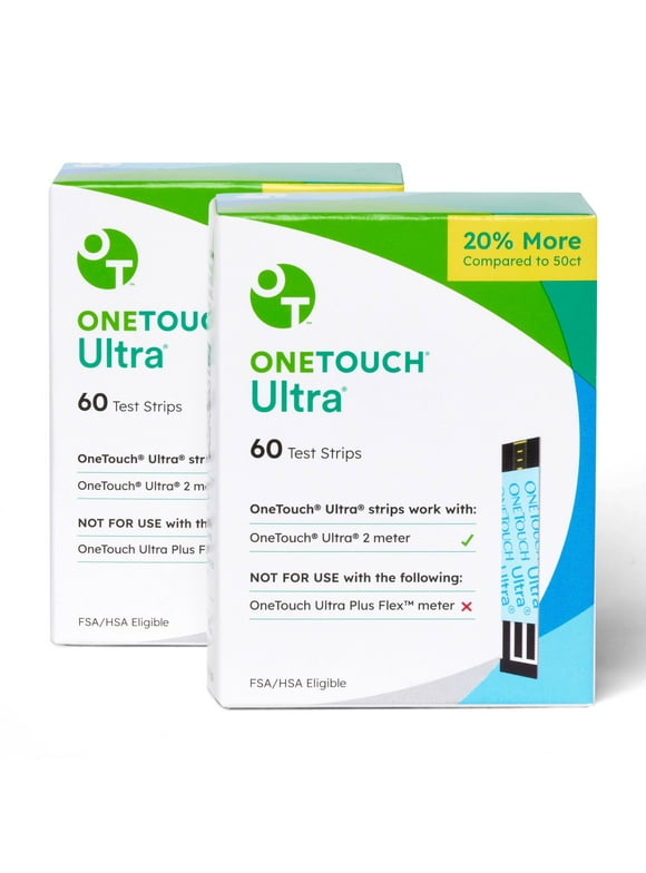 OneTouch Blood Glucose Test Strips - Walmart.com