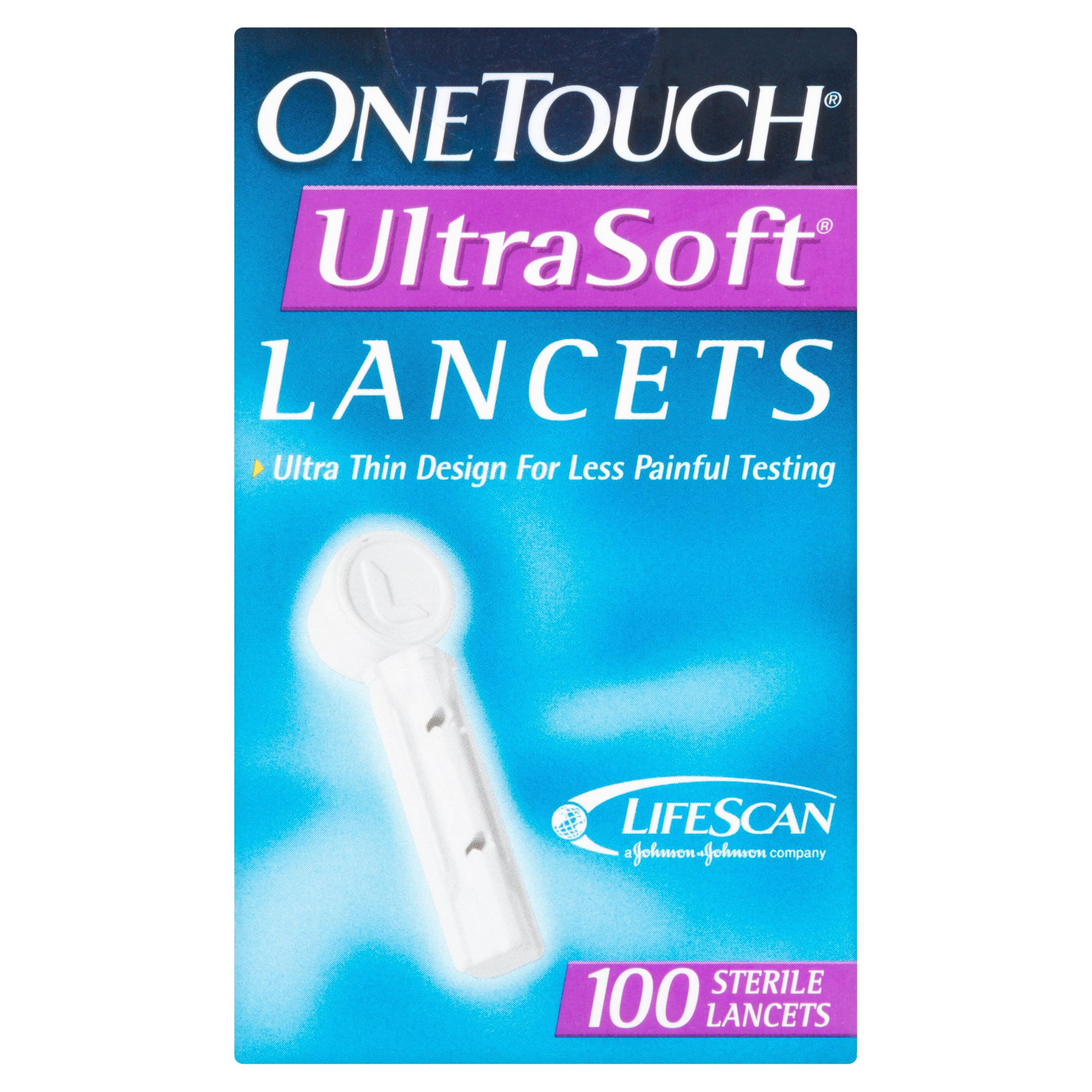OneTouch UltraSoft Lancets 100 Each HSA/FSA Eligible - Walmart.com