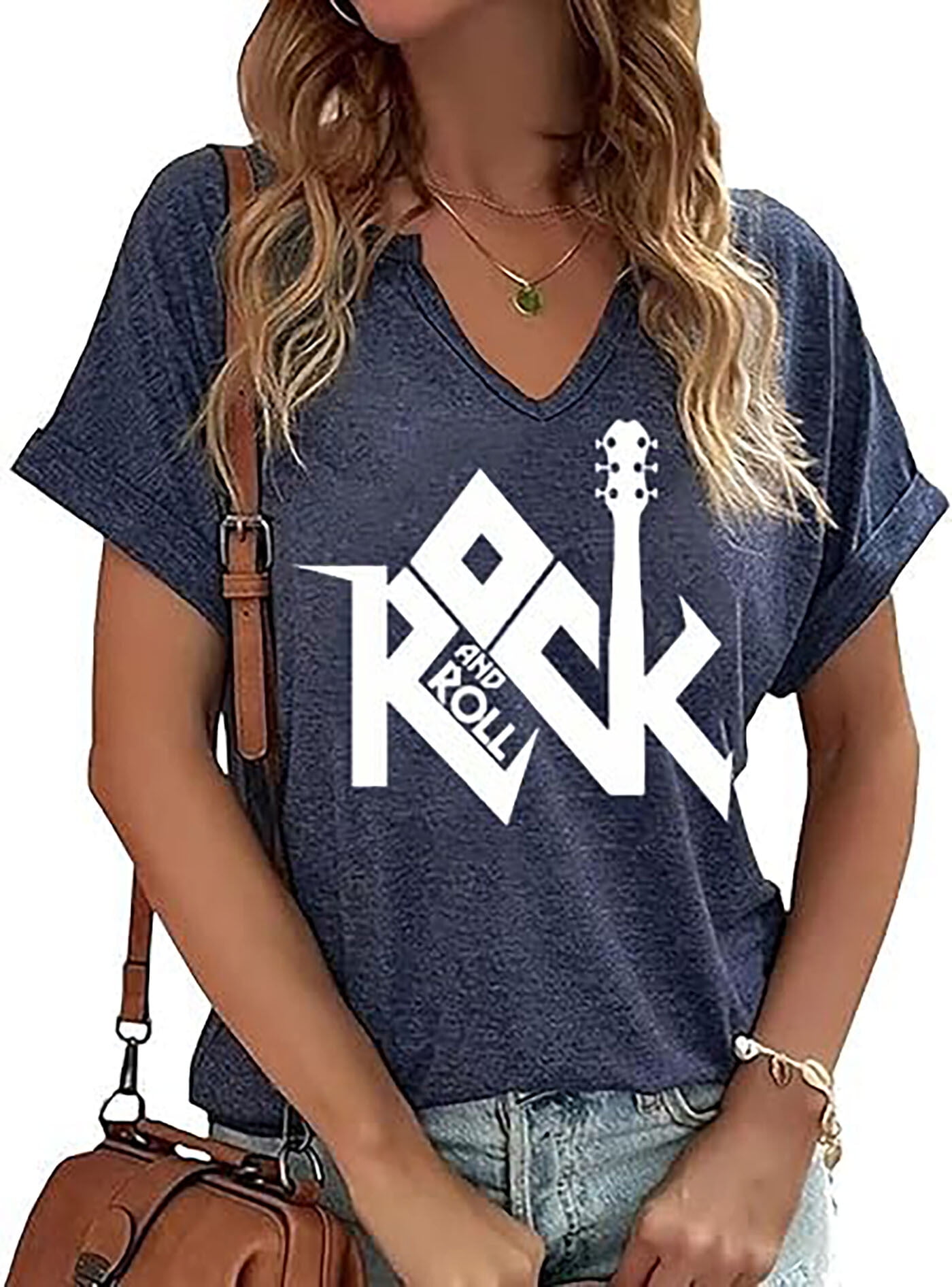 OneWhoYoung Country Music Women T-Shirt Vintage Graphic Tshirt Guitar ...