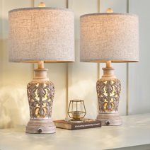 Adeline 36-Inch Table Lamp, French Toast - Walmart.com