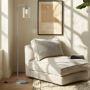 Free Shipping! Oneach Arc Gold Mid-Century Floor Lamp for Living Room ...