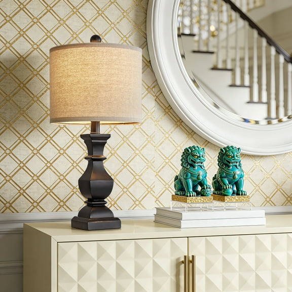 22.75" Table Lamps for Bedroom Living Room Boho Lamp Set of 2 Farmhouse ...