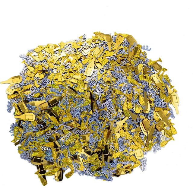 Onedor Plastic Multi-Shaped Confetti for Night Party Table Scatter ...