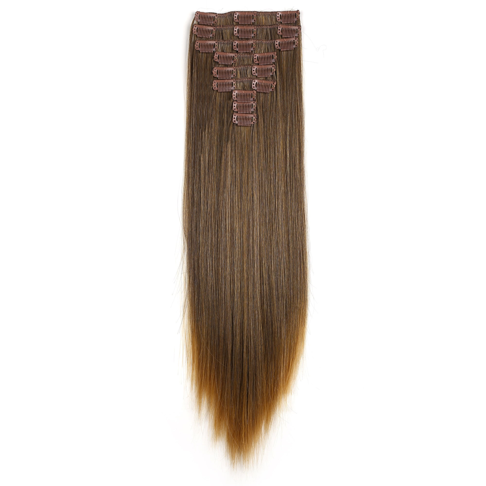 Onedor20" Straight Full Head Synthetic Premium Japanese High ...