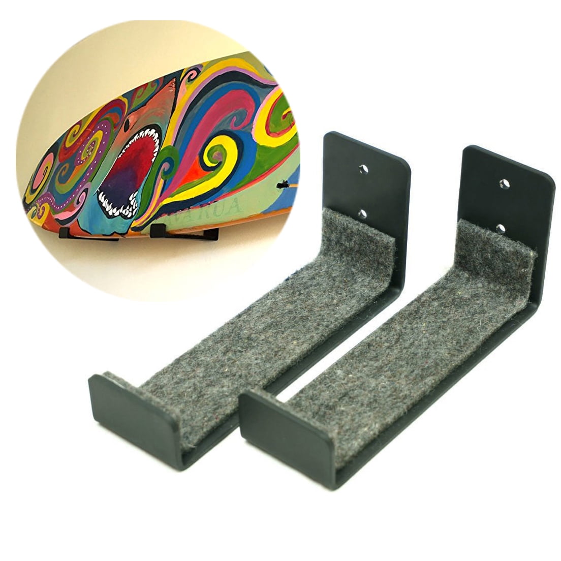 Onefeng Sports Surfboard Wall Mount Minimalist Surfboard Wall Rack Surf ...