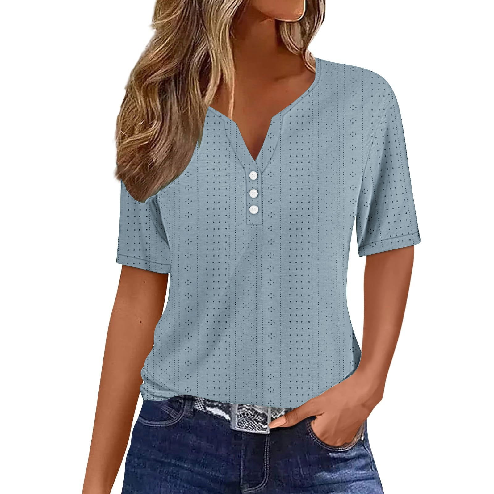 Young adult fashion Pohista Womens Summer Tops Dressy Casual Womens ...
