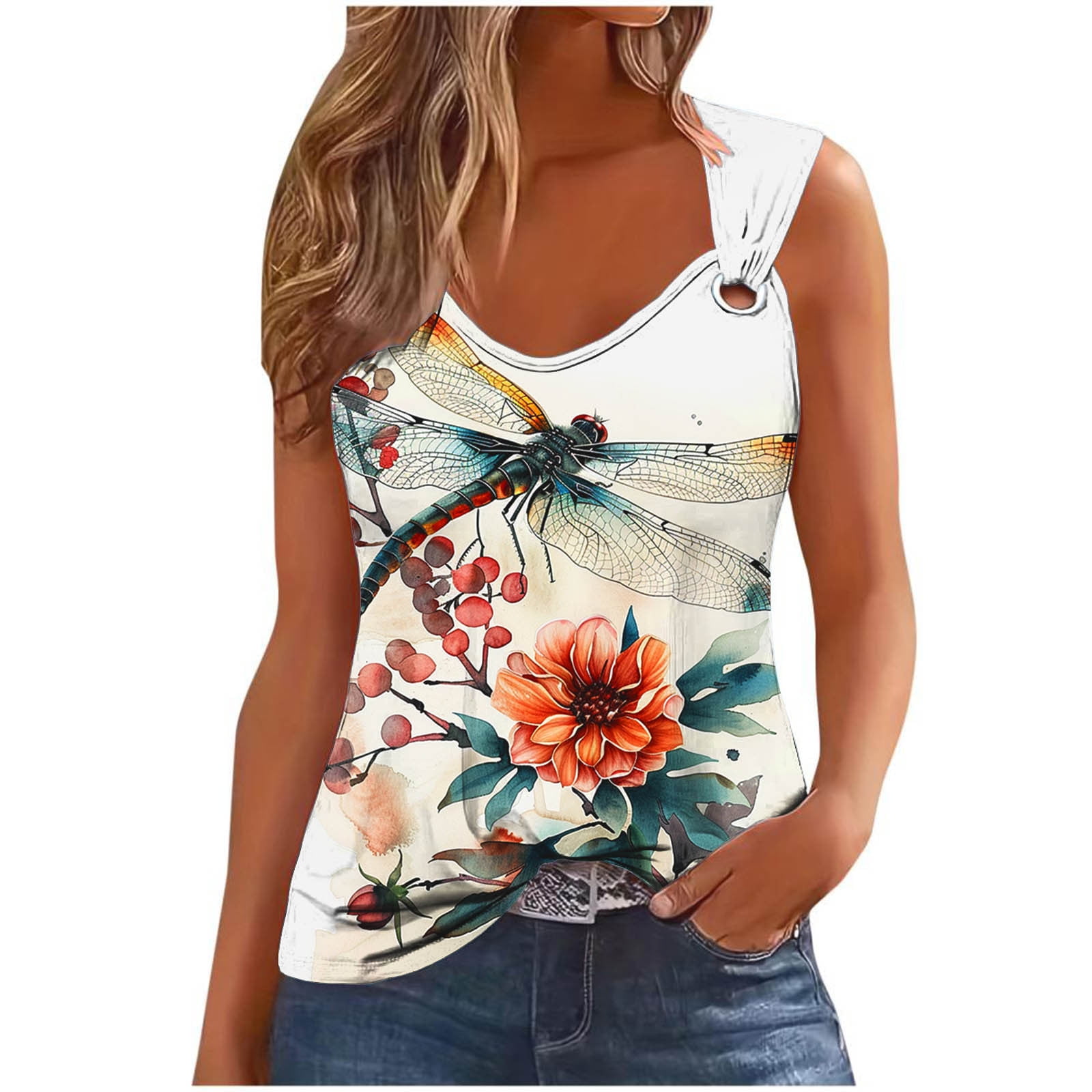 Onegirl Womens Tops Dressy Casual V Neck Ladies Tops And Blouses For ...