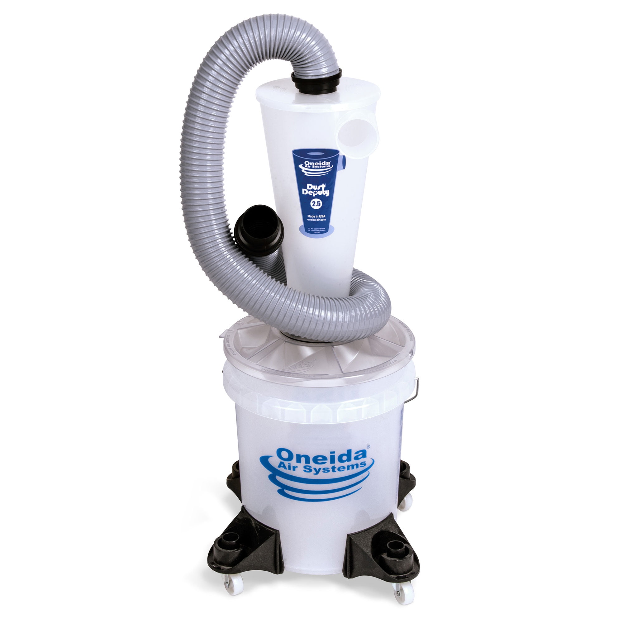 Oneida Air Systems Dust Deputy 2.5 Deluxe All Clear Cyclone Separator ...