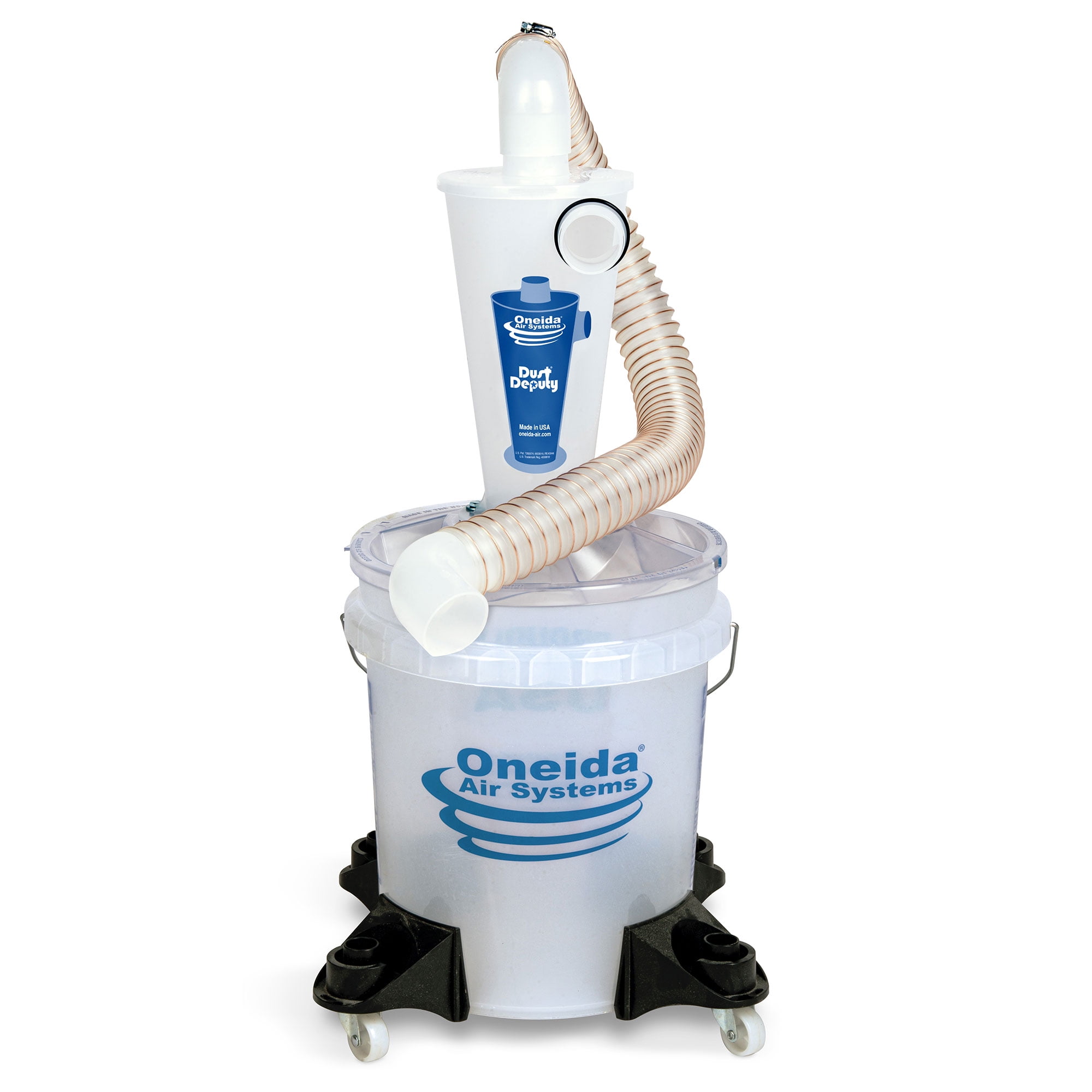 Oneida Air Systems Dust Deputy Deluxe All-Clear Cyclone Separator Kit ...