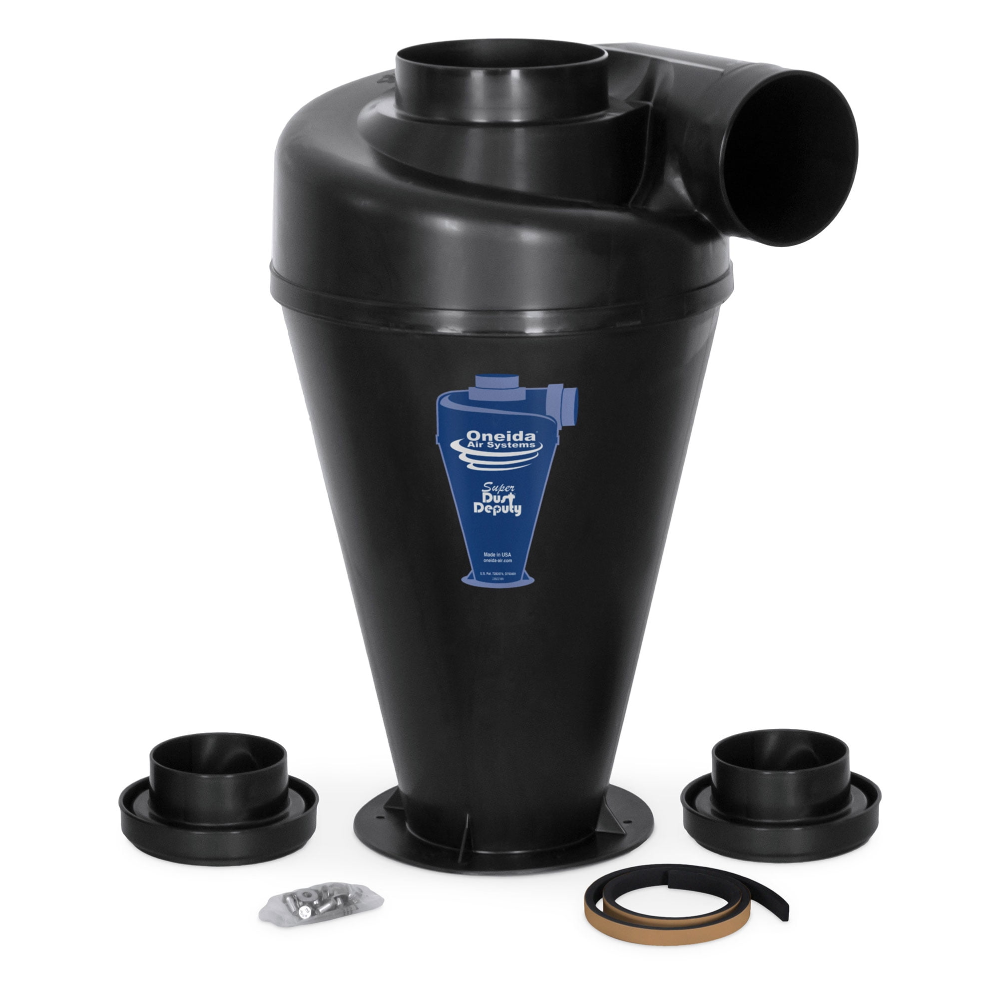 Oneida Air Systems Super Dust Deputy 4/5 DIY Cyclone Separator, Black ...