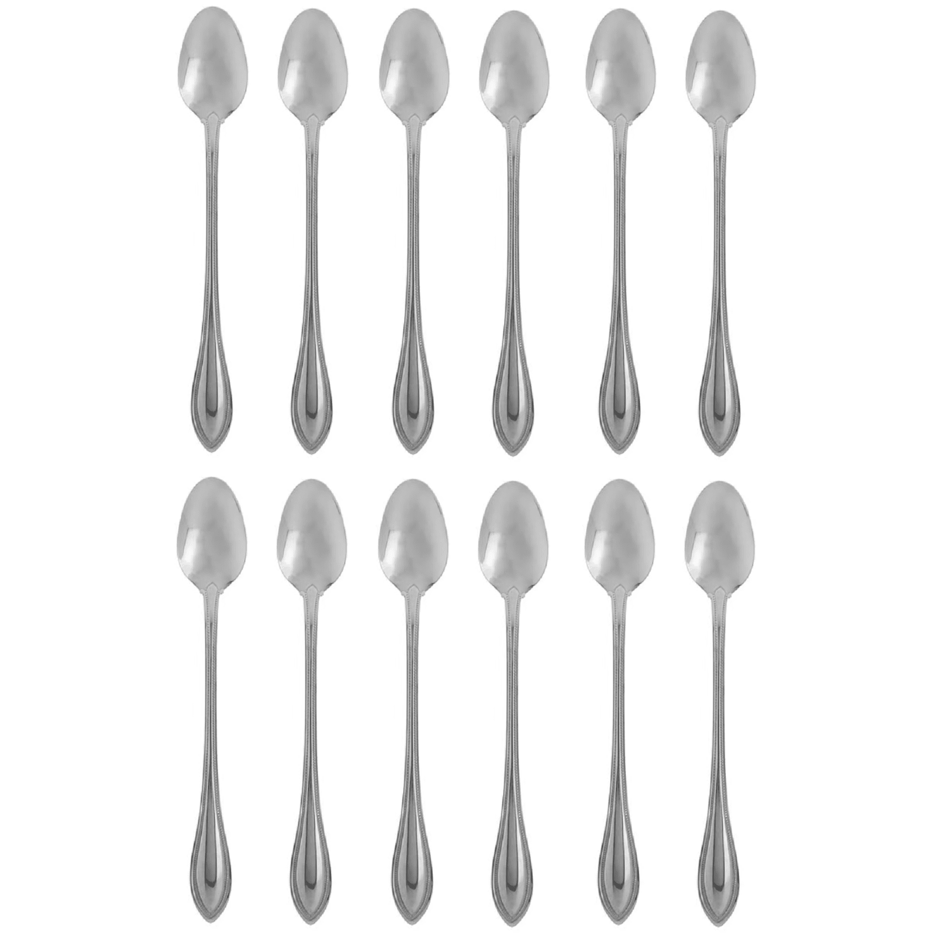 Oneida American Harmony 18/8 Stainless Steel Iced Beverage Spoon (Set ...