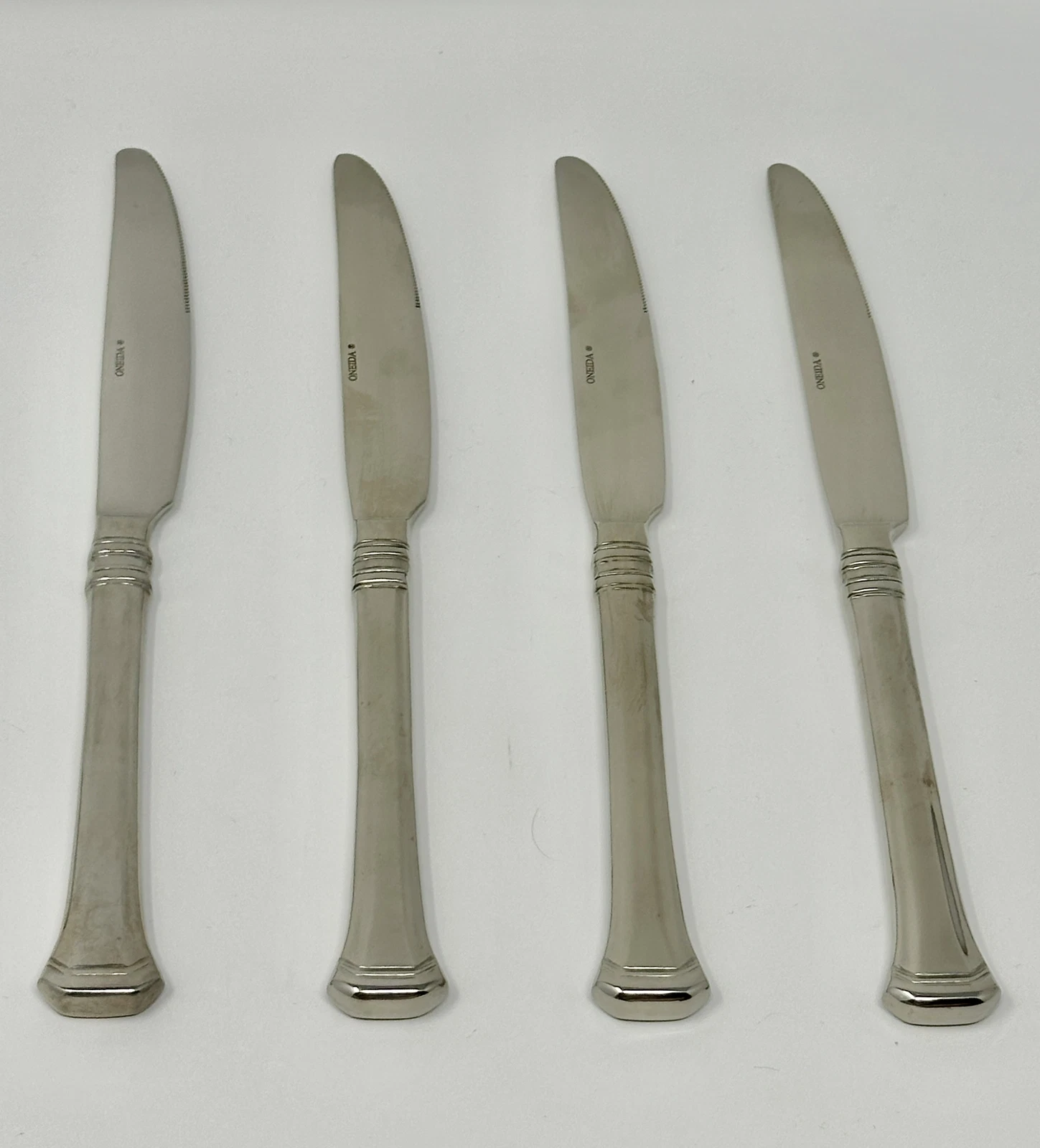 Oneida Apollonia Set Of 4 Dinner Knives - Walmart.com