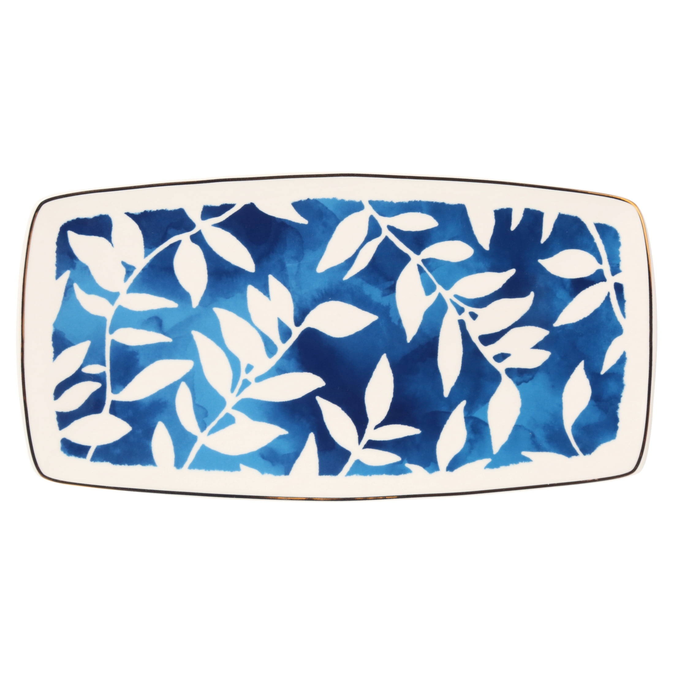 Oneida Aura Porcelain Hors d'Oeuvres Serving Tray - Walmart.com