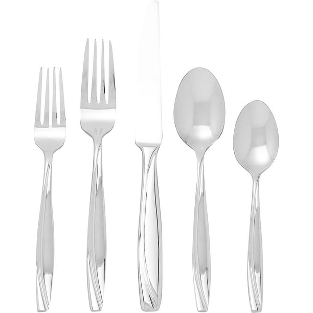 Oneida Camlynn Mirror 45-Piece 18/0 Stainless Steel Cutlery Flatware ...