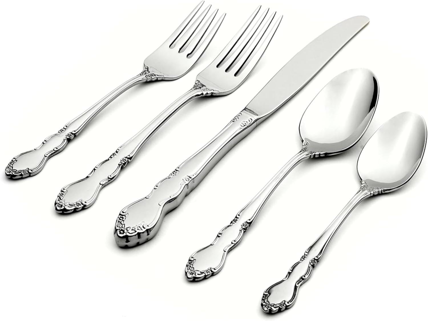 Oneida Dover 5-Piece Flatware Set, Service for 1 - Walmart.com
