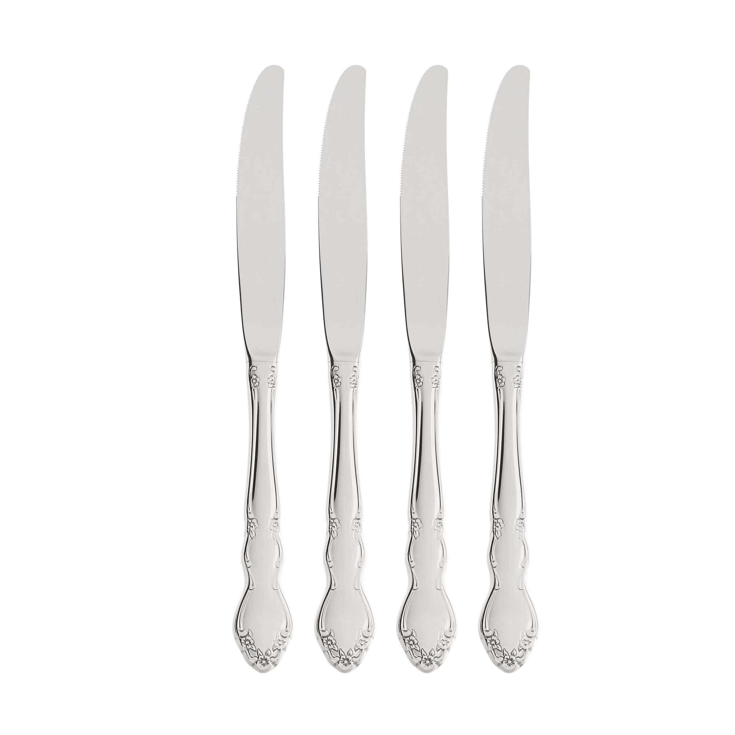 Oneida Dover Fine Flatware Dinner Knives, Set of 4 - Walmart.com