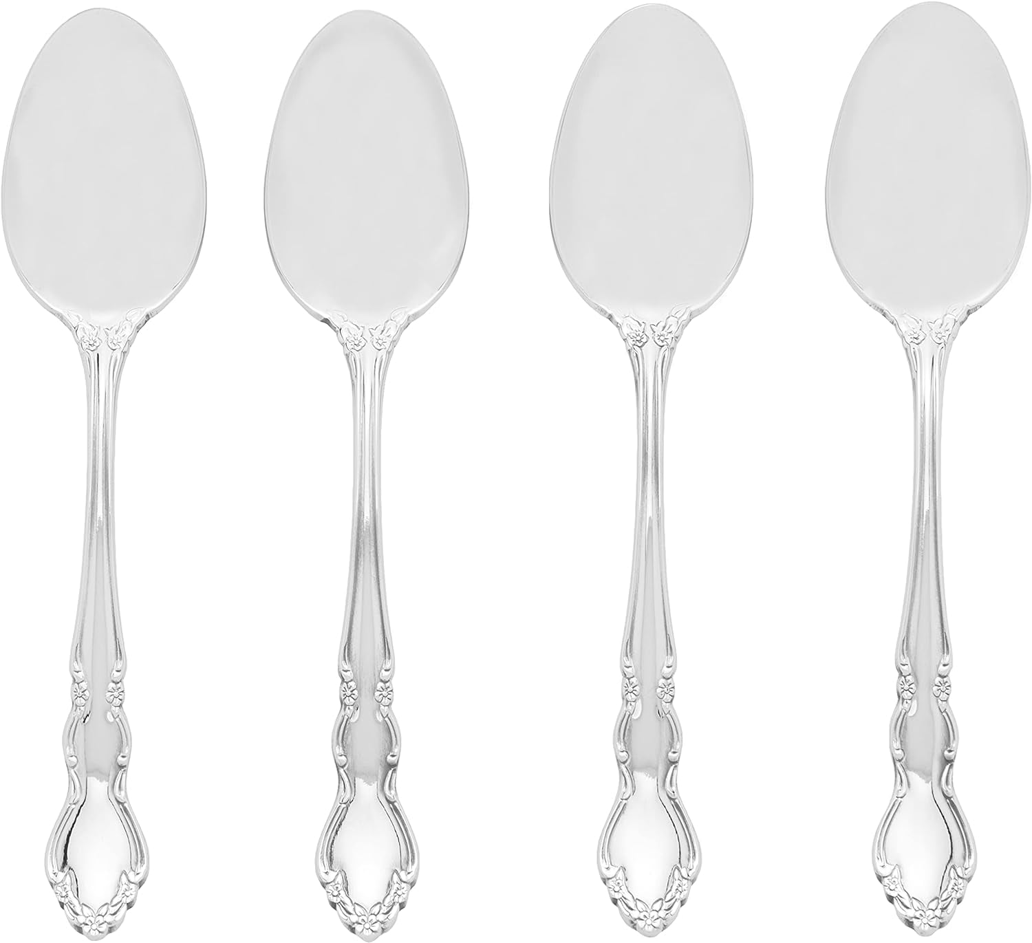 Lenox Oneida Dover Teaspoons, Set Of 4, Stainless Steel - Walmart.com