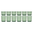 Oneida Entertain 365 12-Piece Green Glass Stackables Drinkware Set ...